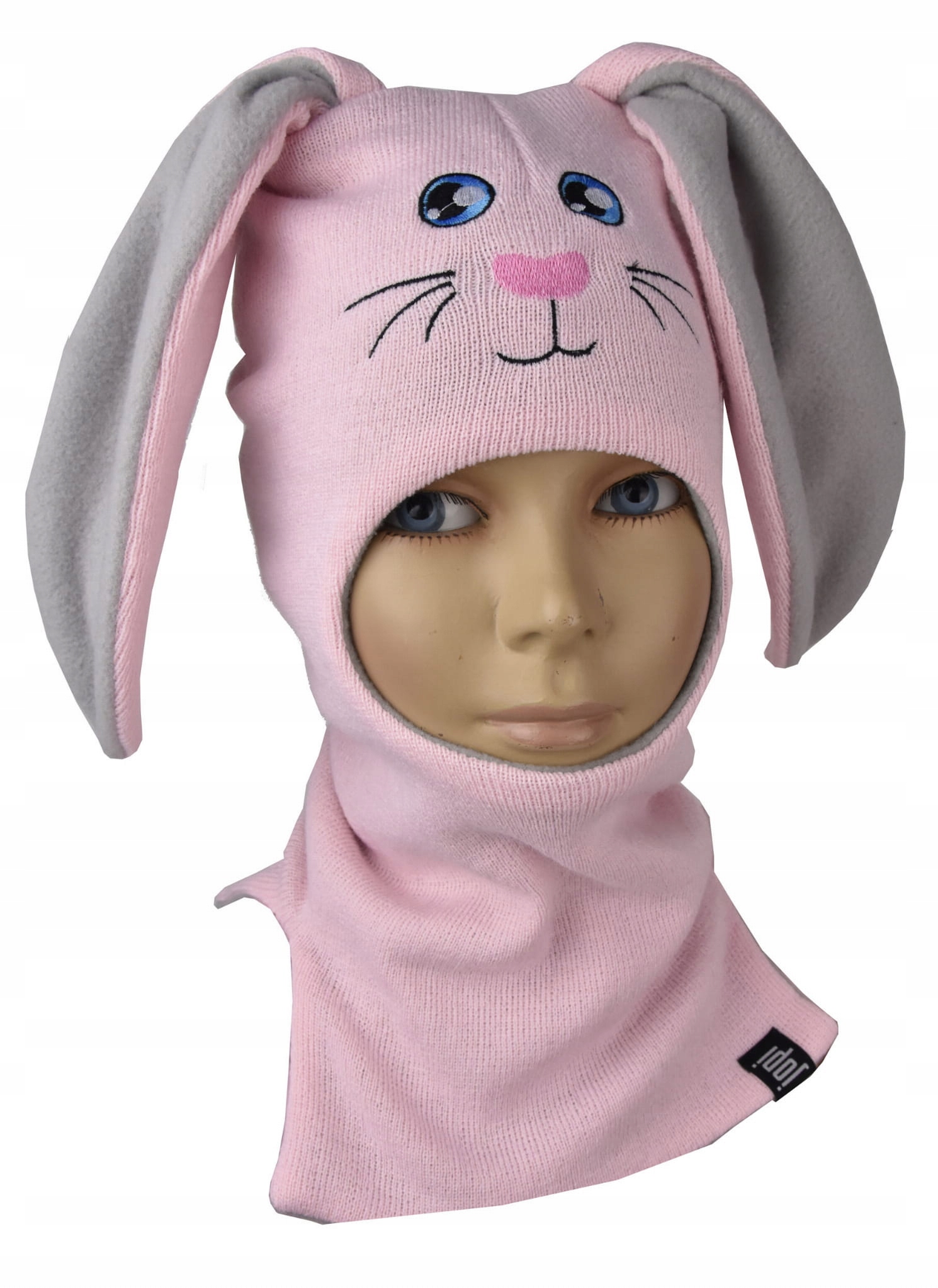 Kominiarka Różowa Królik 3-6 lat z polarem KDZ325 12835388620 - Allegro.pl