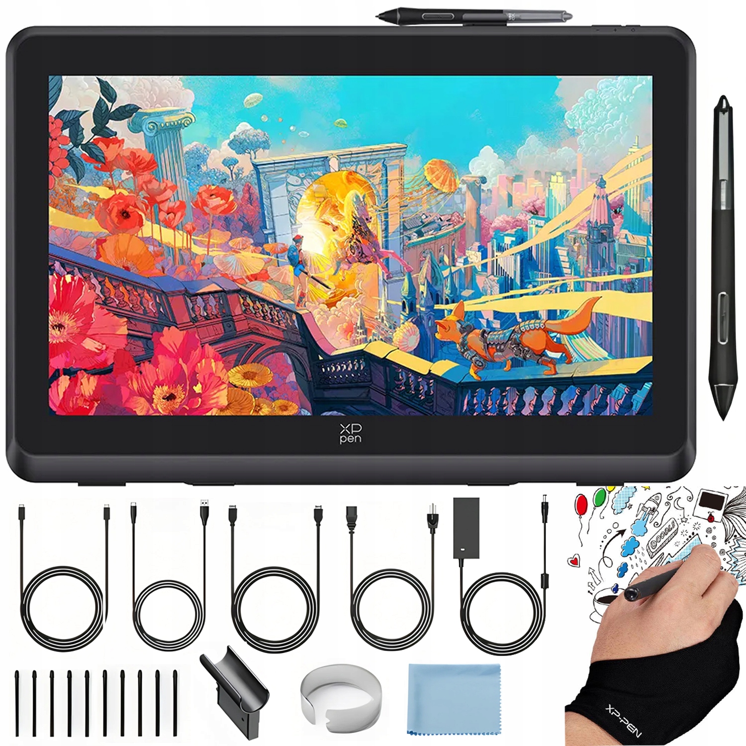 Tablet graficzny XP-Pen Artist 22R Pro - Sklep, Opinie, Cena w Allegro