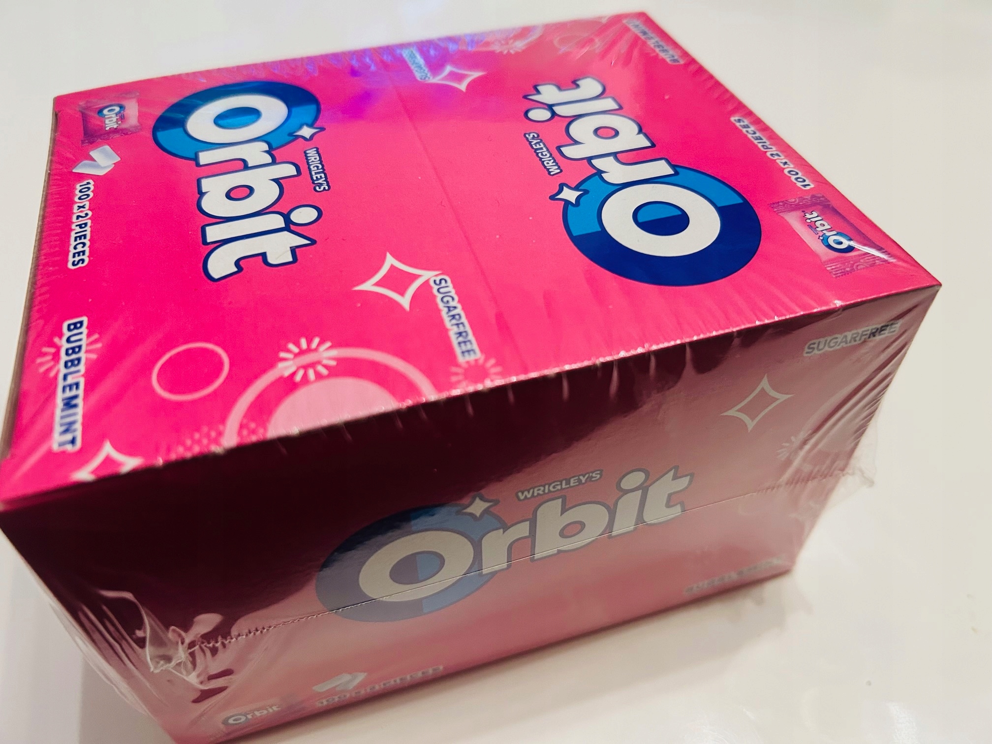 Guma Orbit Bubblemint 2 drażetki x 100 szt (4009900489966) • Cena ...