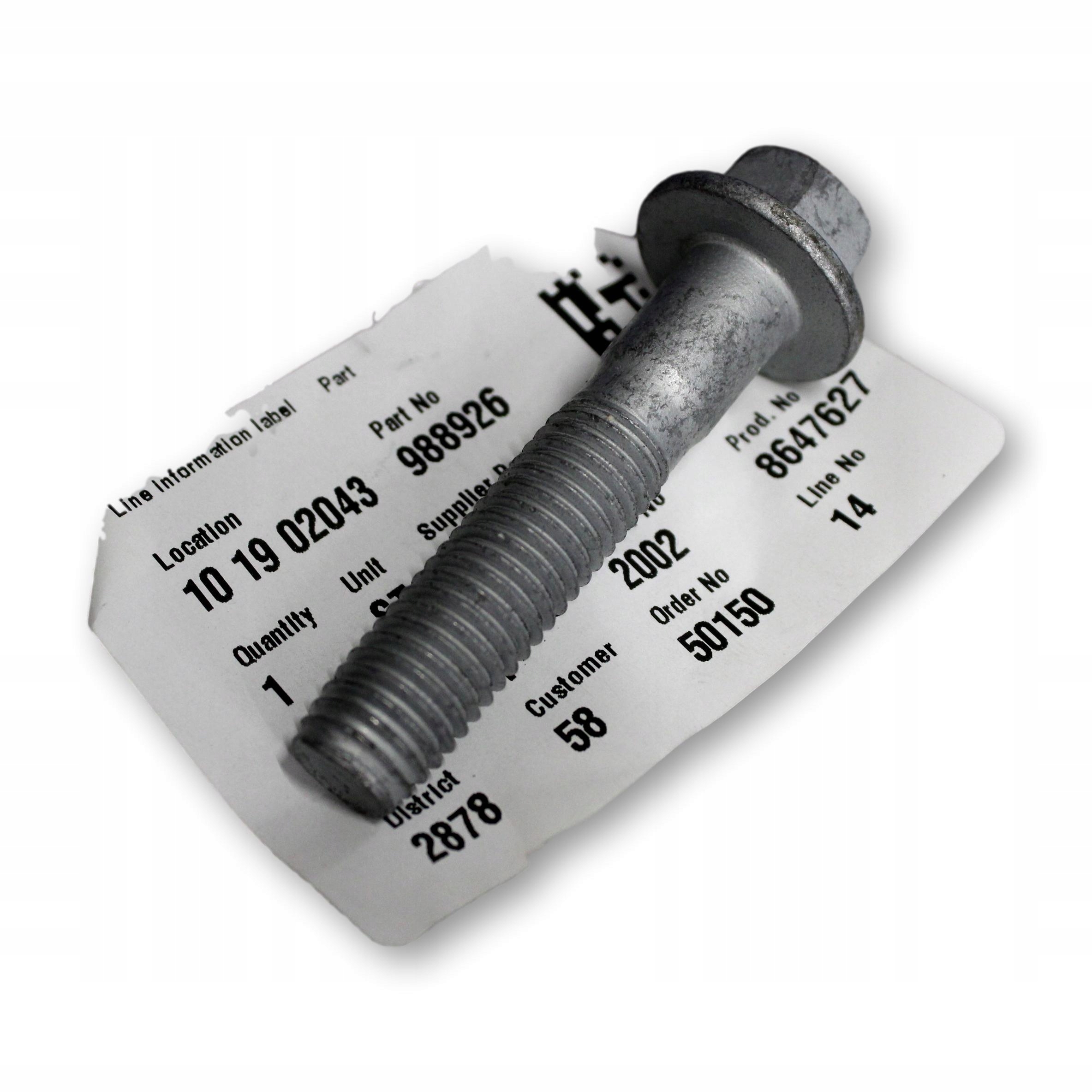 VOLVO S90 V90 XC60 XC40 skrutka príruby tlmiča 988926 OE ...