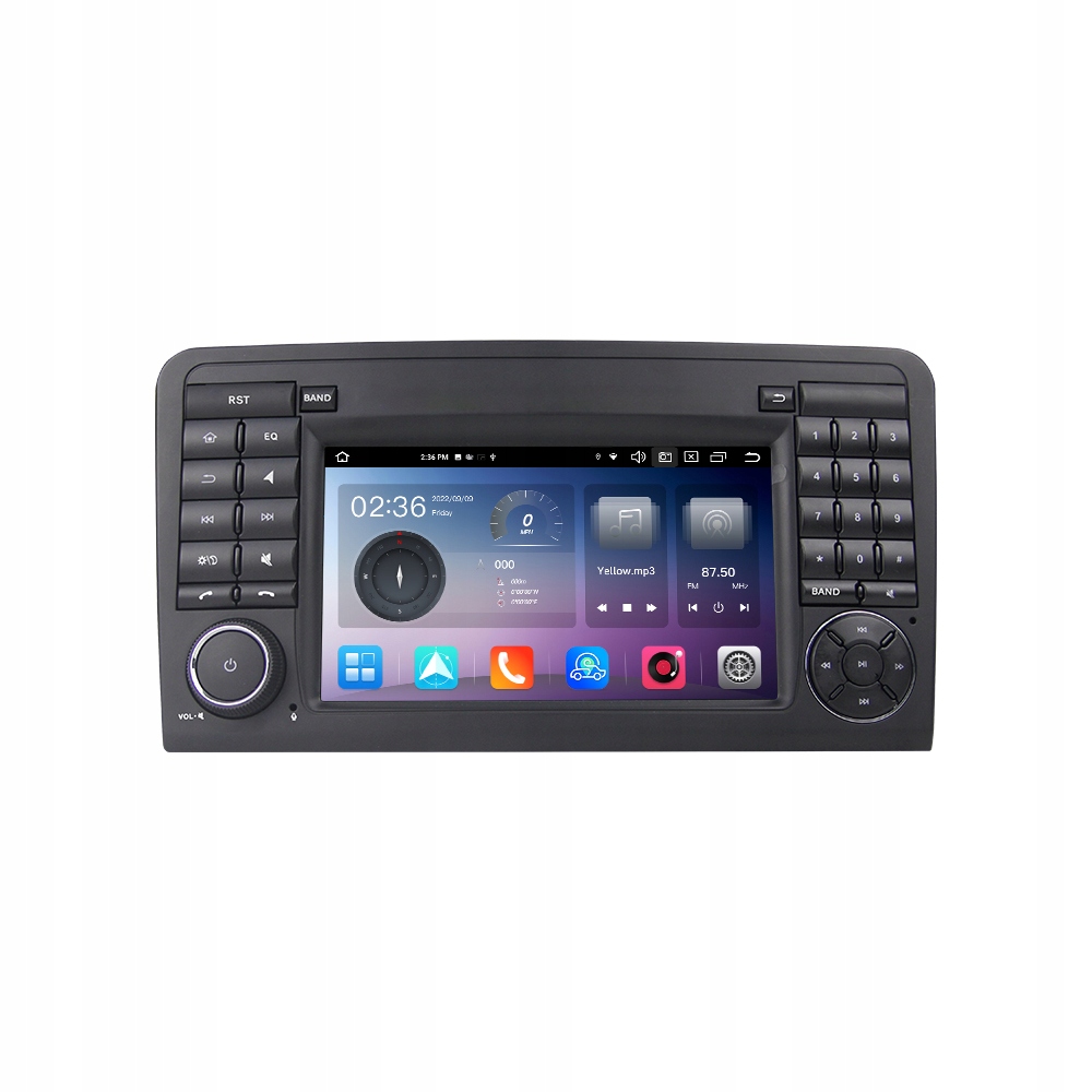 CarPlay Mercedes GL ML W164 Android Radio FM RDS DAB+ USB GPS WiFi 4G ...