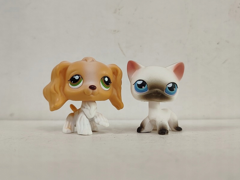 LPS Littlest Pet Shop koty&pies 2pcs 16214752078 - Allegro.pl