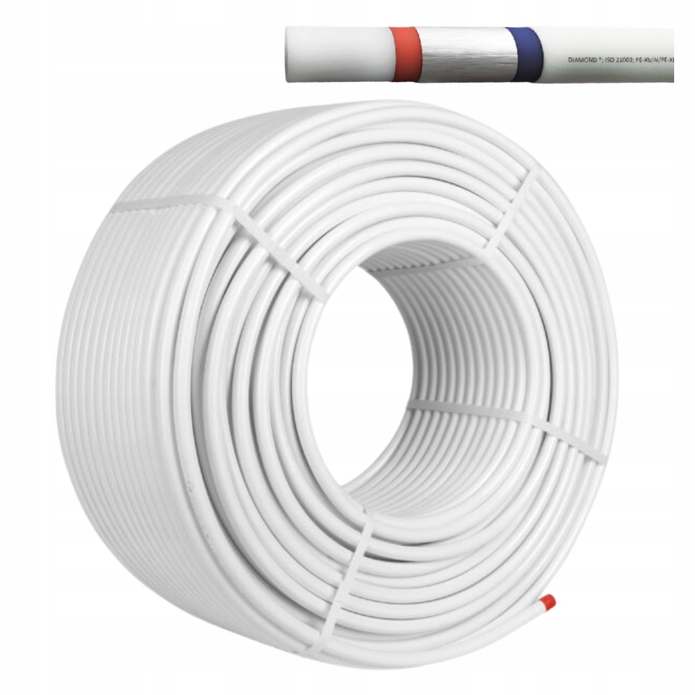 Rura PEX 16 200m Diamond Do Podłogówki Ogrzewania Wody Rury Alupex ...