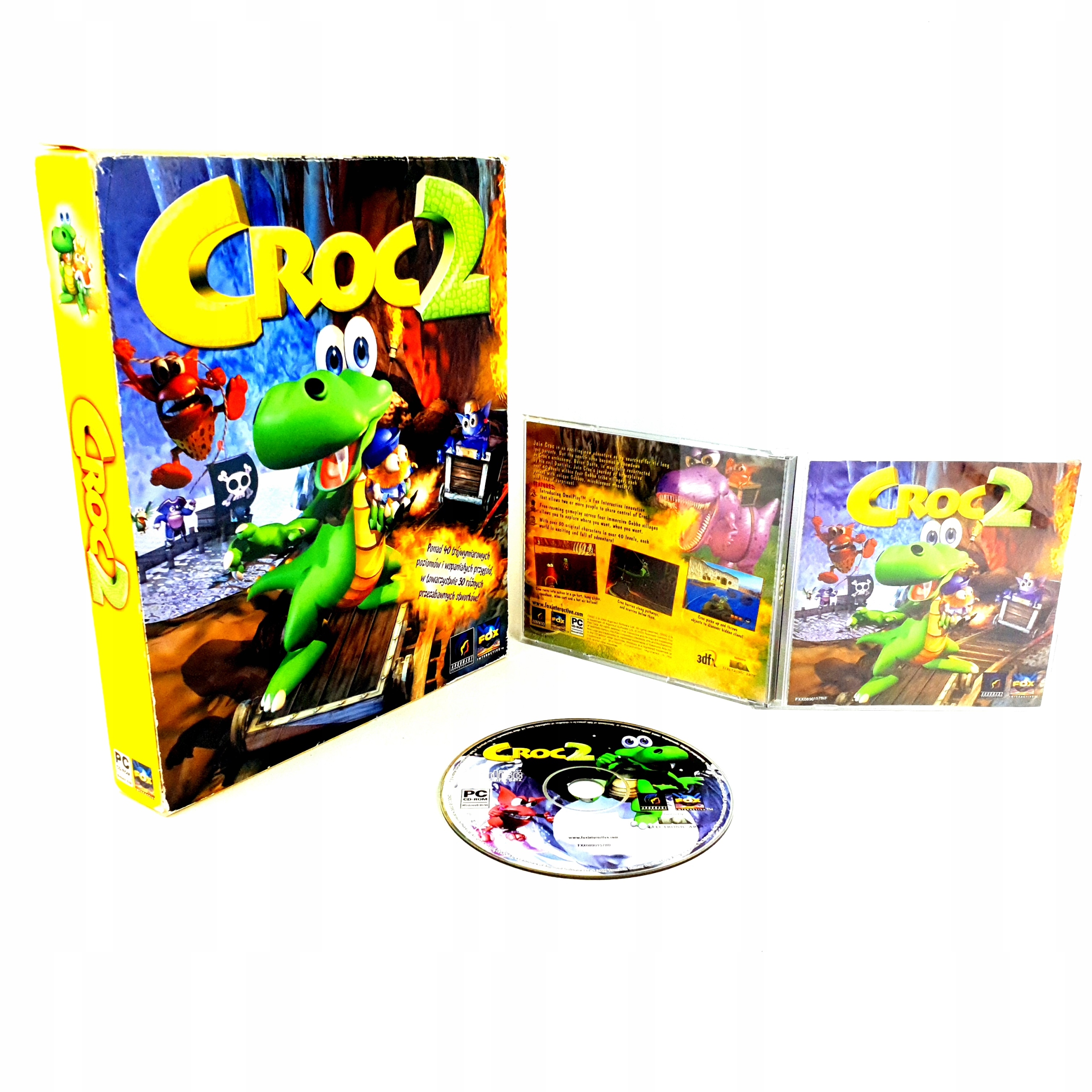 CROC 2 II PC BIG BOX KOLEKCJONERSKI POLSKI PL - Stan: używany 5000 zł ...