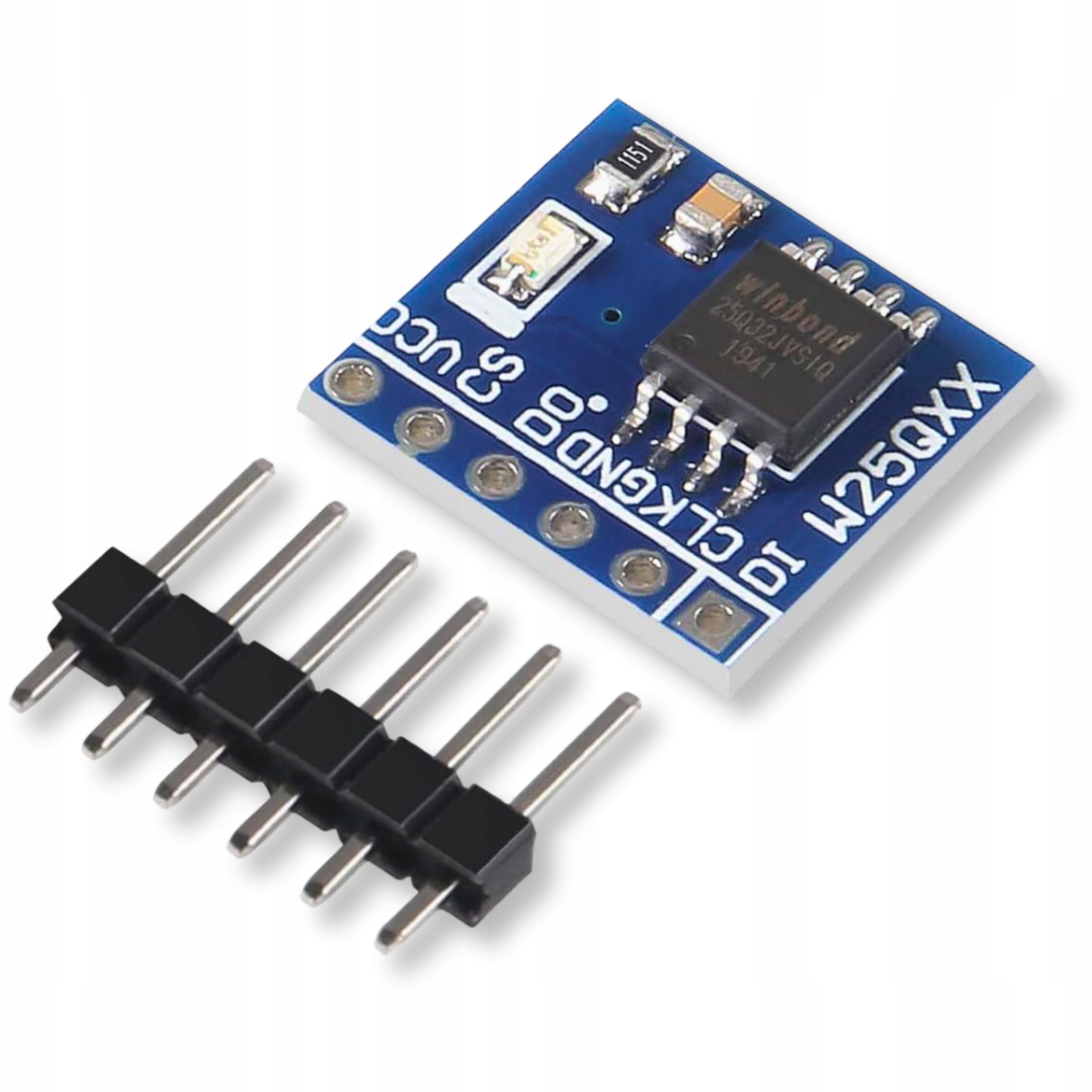 Mikrobot Moduł pamięci Flash W25Q128 16MB 128Mb SPI QSPI - Sklep ...