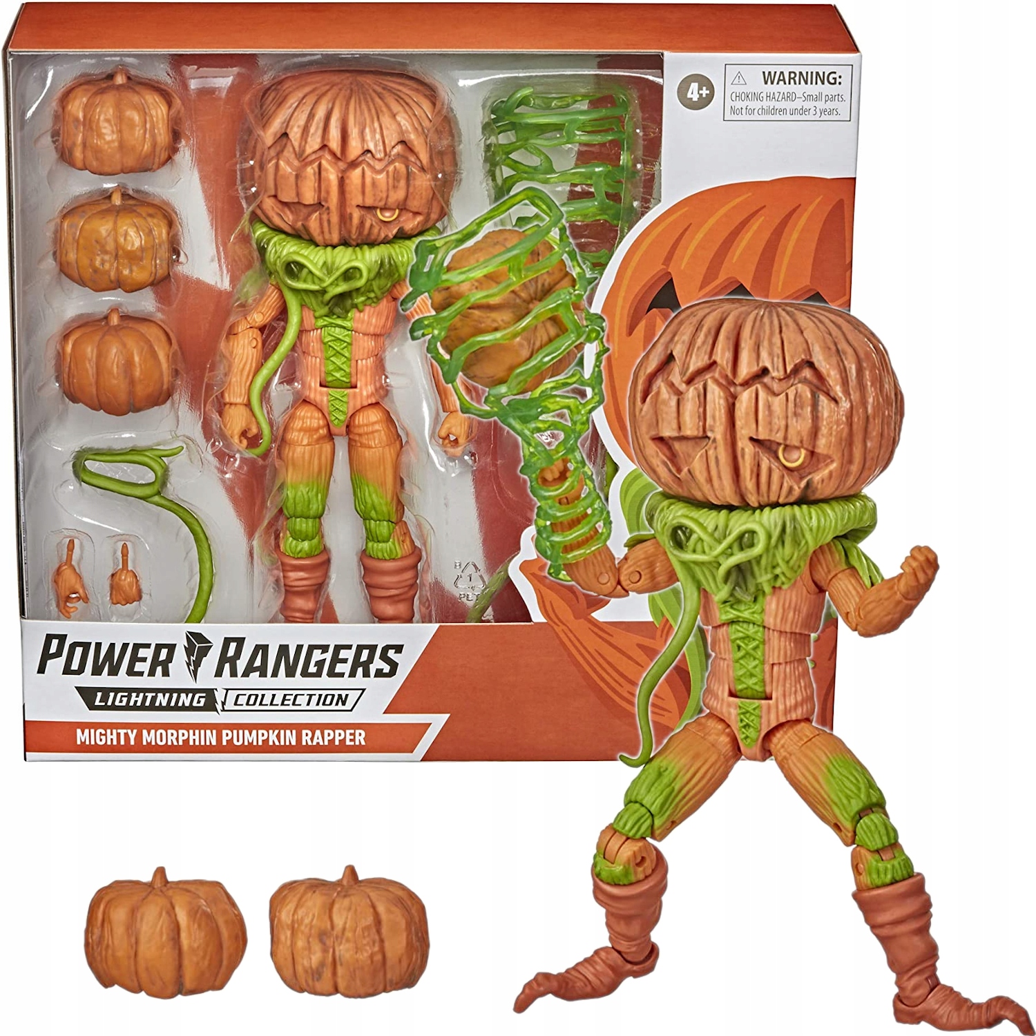POWER RANGERS MIGHTY MORPHIN PUMPKIN RAPPER HASBRO (5010993775682 ...