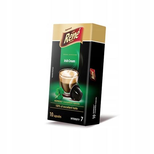 Kapsułki Rene Irish Cream 10 do Nespresso (5902480017026) • Cena ...