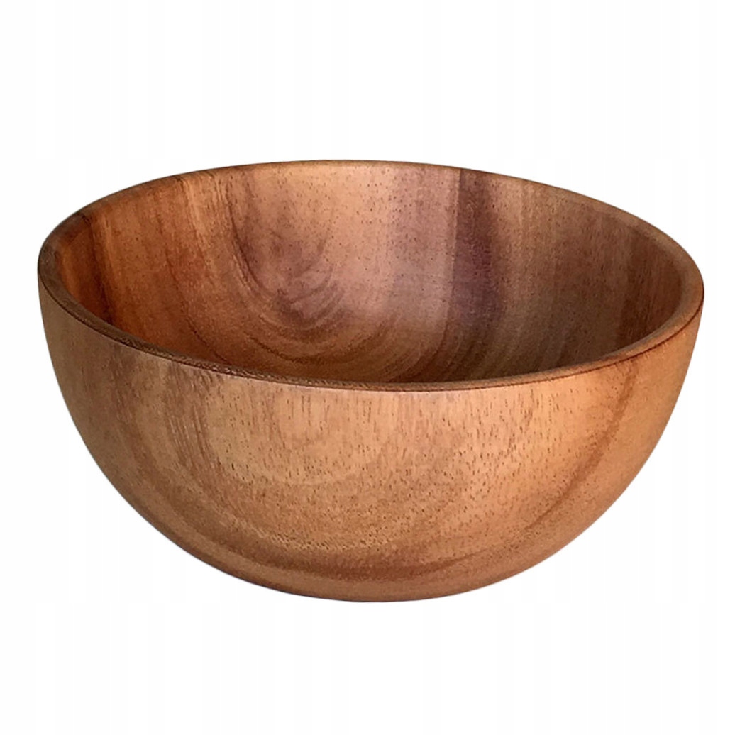 DREWNIANA MISKA DREWNIANA DEKORACJA DOMU MISKA NA ŻYWNOŚĆ ...