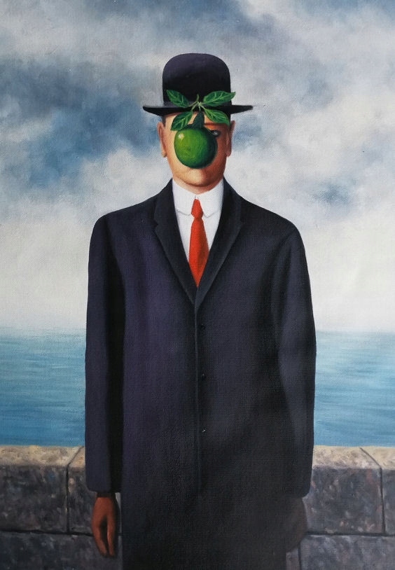 Obraz olejny Syn Człowieczy - René Magritte 13148902250 - Allegro.pl