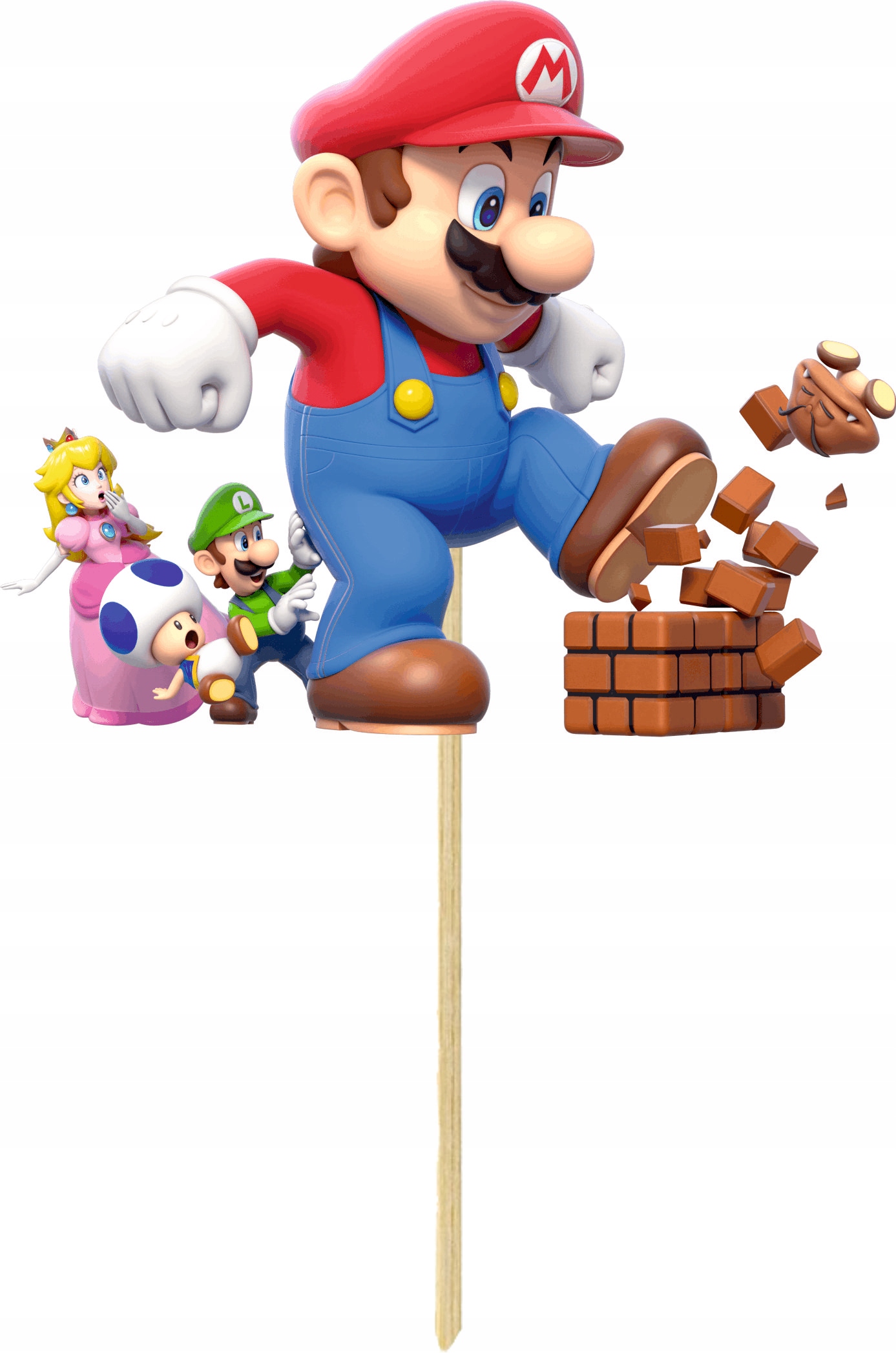 TOPPER NA TORTU K NARODENINÁM MARIO BROS MARIO - Allegro