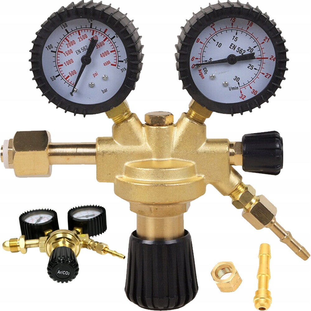 Reduktor Gazu na Dwie Butle - Niska cena na Allegro