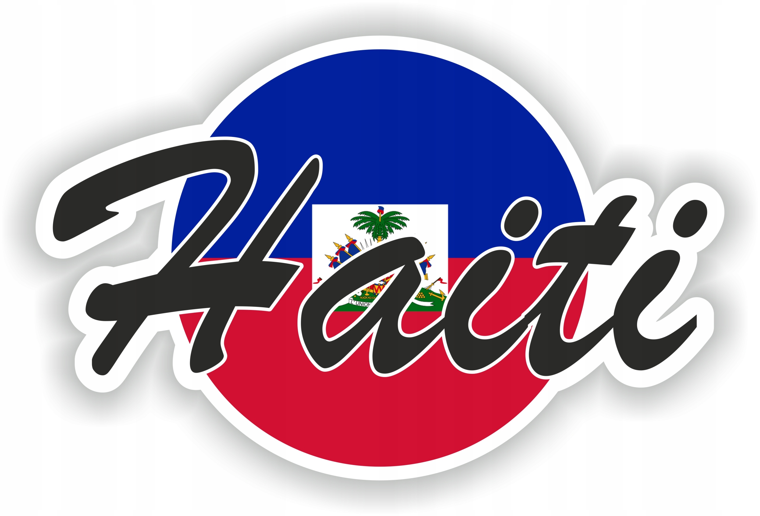 Haiti - Flag Sticker - High Resolution Vinyl Waterproof za 26.00PLN z ...