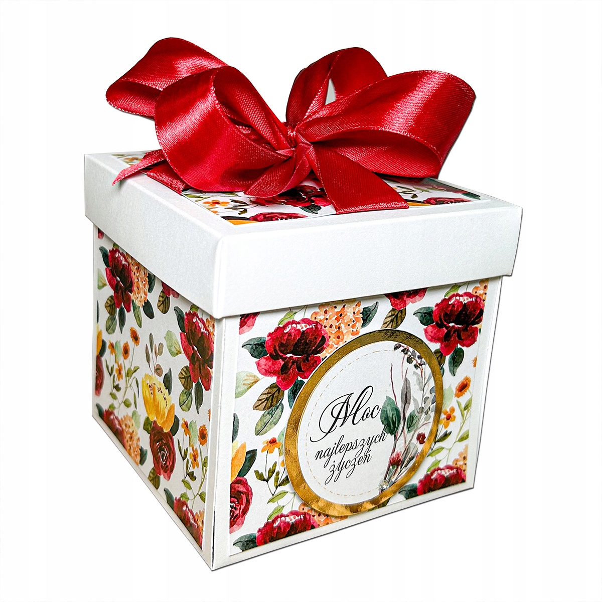 PUDEŁKO NIESPODZIANKA Exploding Box PREZENT na 18 30 40 50 60 70 urodziny • Cena, Opinie - Allegro