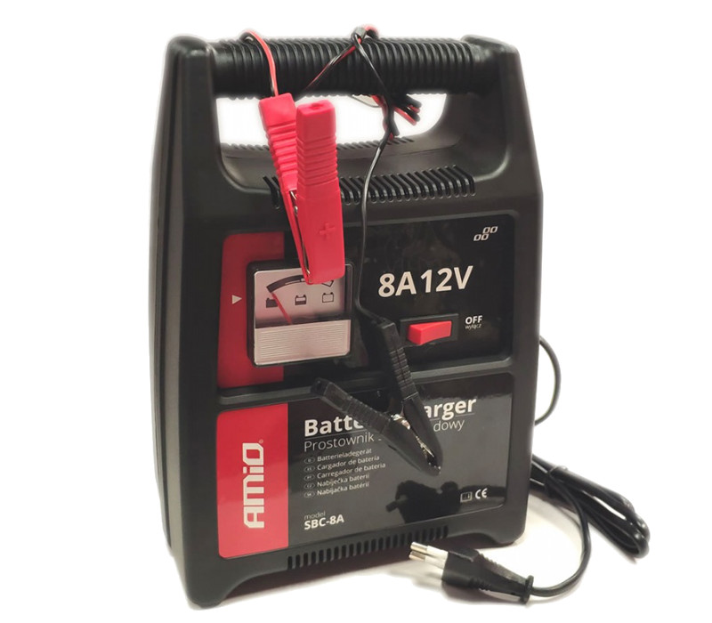 Зарядний пристрій для автомобільного акумулятора 12V купити на Avtoex з Польщі в Україні - Львів ...