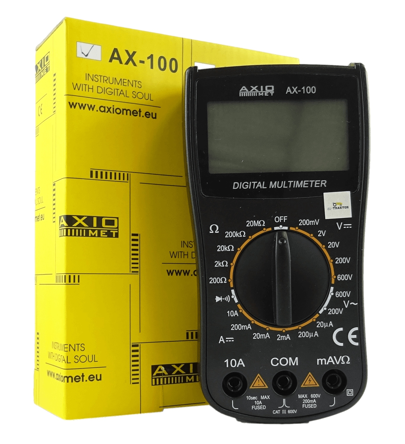 Multimetr ręczny Axiomet ax573 - porównaj ceny - Allegro.pl