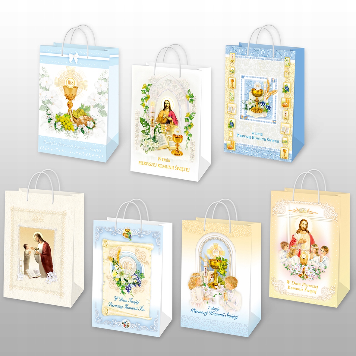 Torebka Prezentowa Ozdobna Komunijna Komunia Mini 10,5x15,5cm Delta Graphix • Cena, Opinie - Allegro