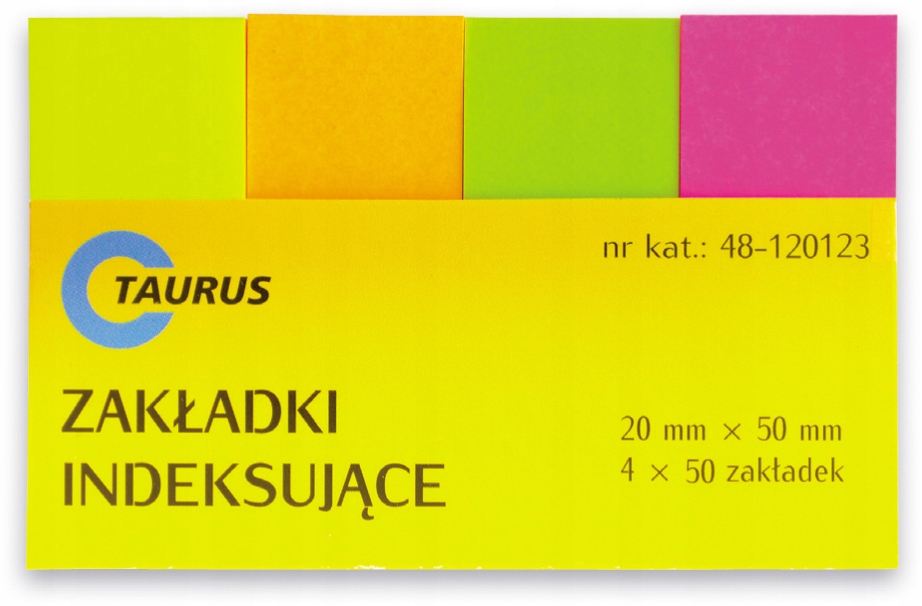 Zakładki indeksujące papierowe 4 kolory x 50kartek (ZA-167) • Cena ... Zakładki indeksujące papierowe 4 kolory x 50kartek (ZA-167) • Cena ...