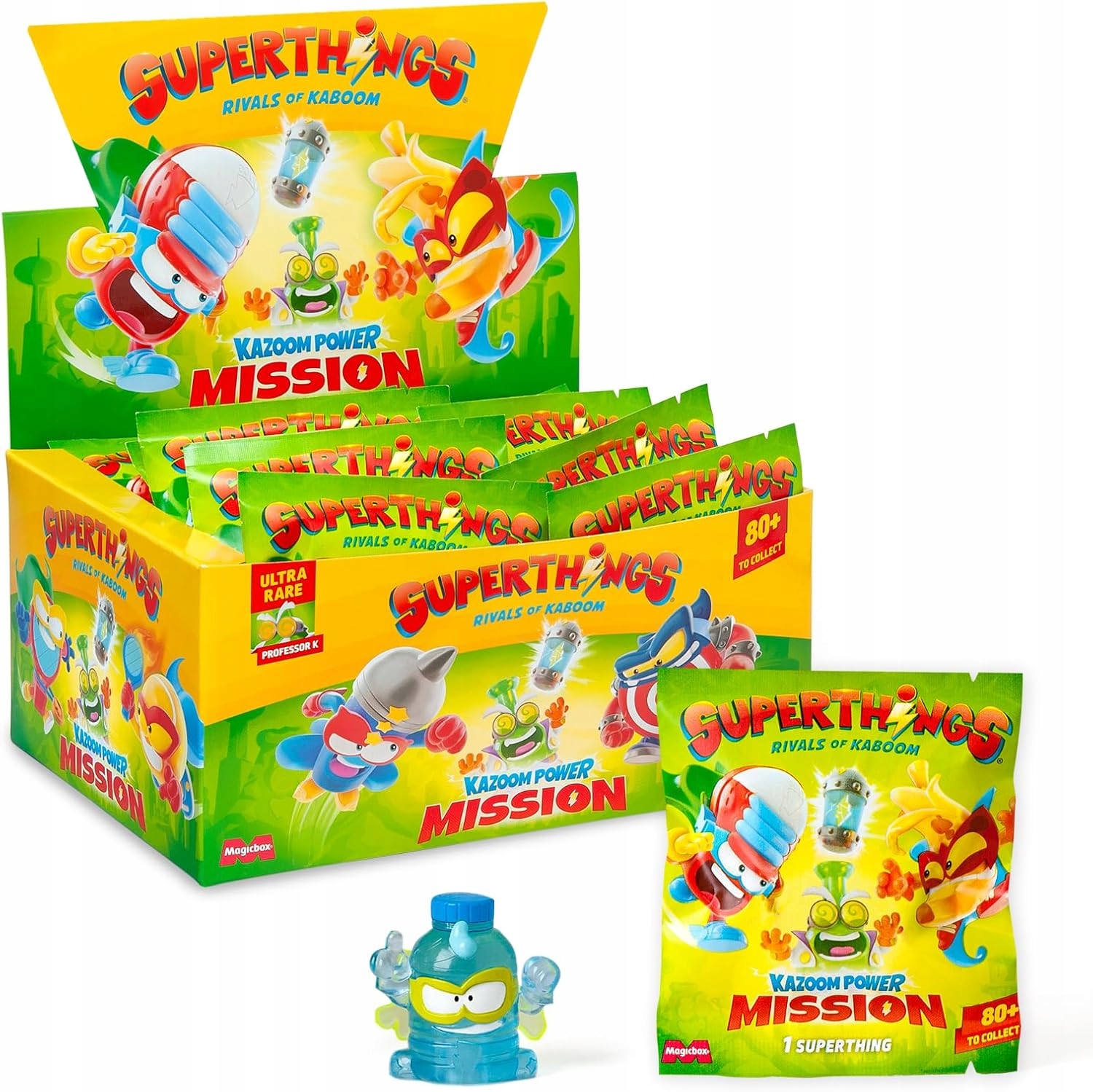 MagicBox - SuperThings Kazoom Power Mission - Box 25 sztuk saszetek ...