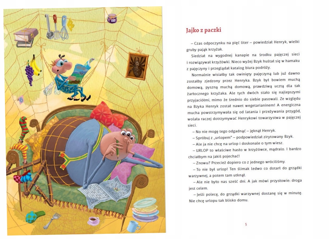 Dwóch i pół Pająk i mucha Tom 4 Kai Pannen • Cena, Opinie - Allegro