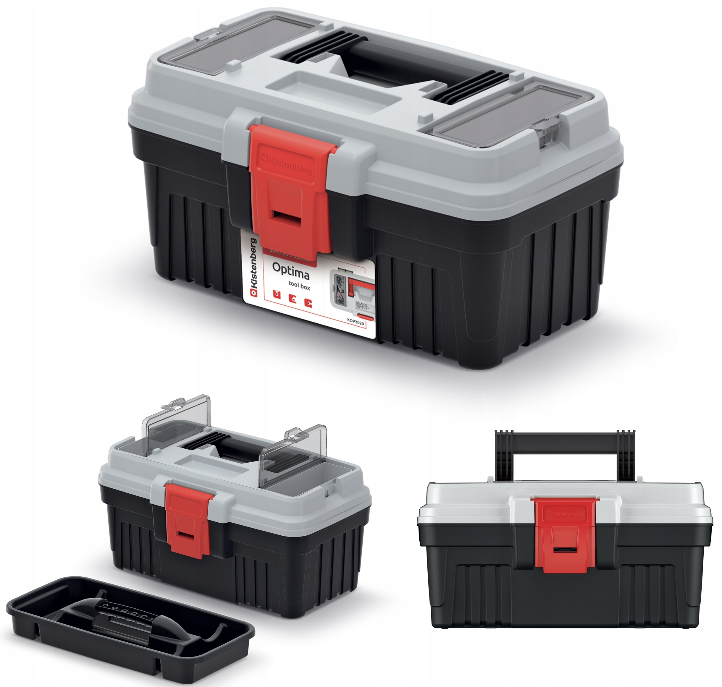 BOX NA NÁŘADÍ ORGANIZÉR UZAMYKATELNÁ NÁDOBA KUFR POLSKO 296 X 178MM za ...