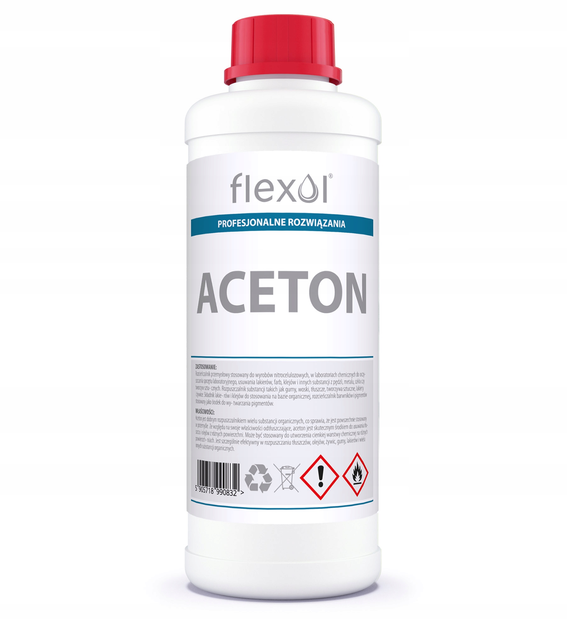 Aceton techniczny 1L FLEXOL 5905718990849 za 16.79PLN z Iława - Allegro ...