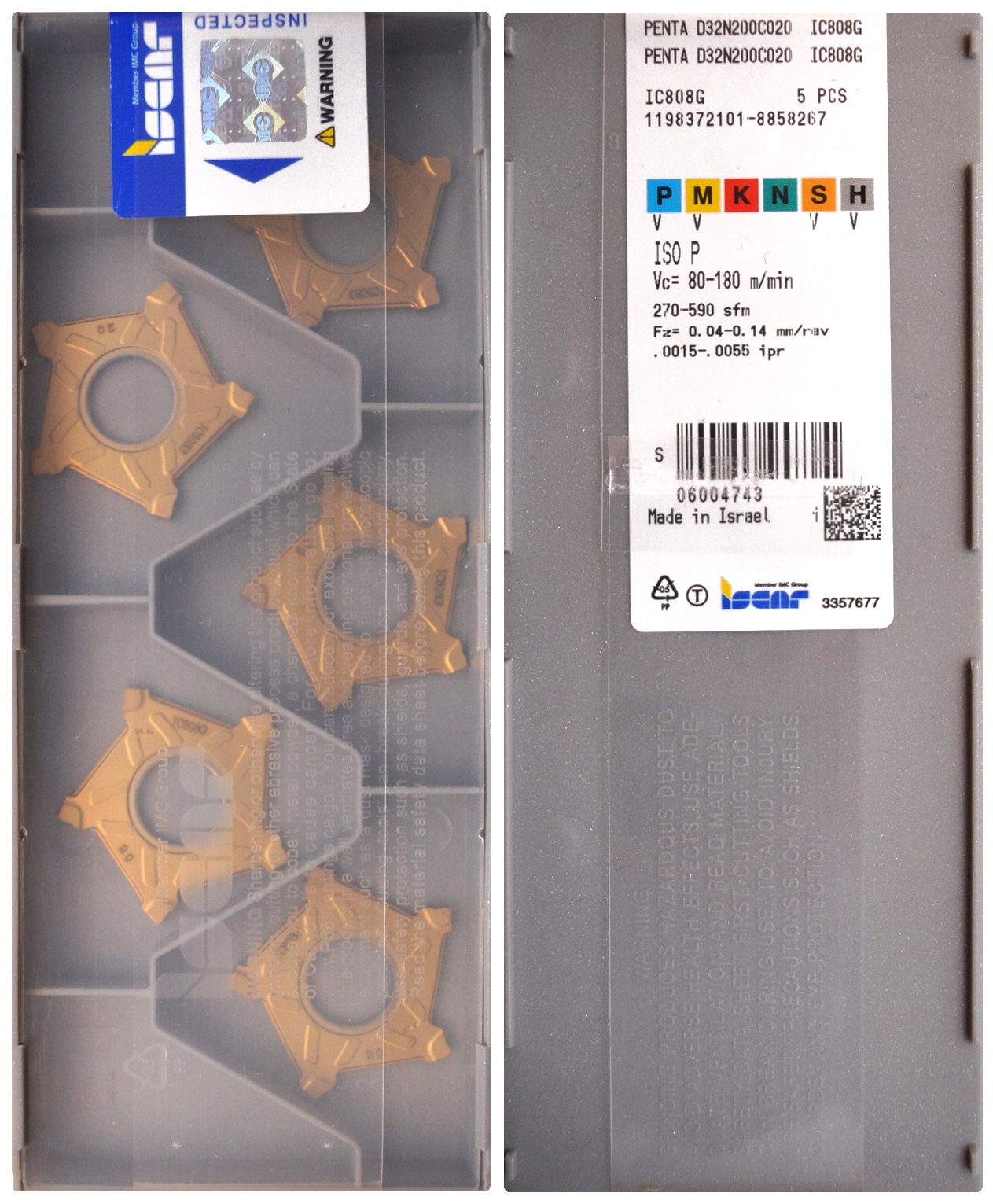 PENTA D32N200C020 IC808G ISCAR za 3508.00CZK - Allegro