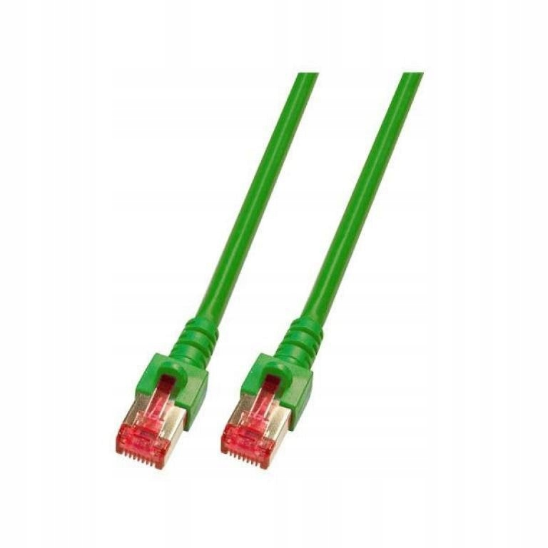 Kabel krosowy patchcord S/FTP kat.6 zielony 1,5m LSZH PC-6SFTPLSZH-GN1.5 - Sklep, Opinie, Cena w ...