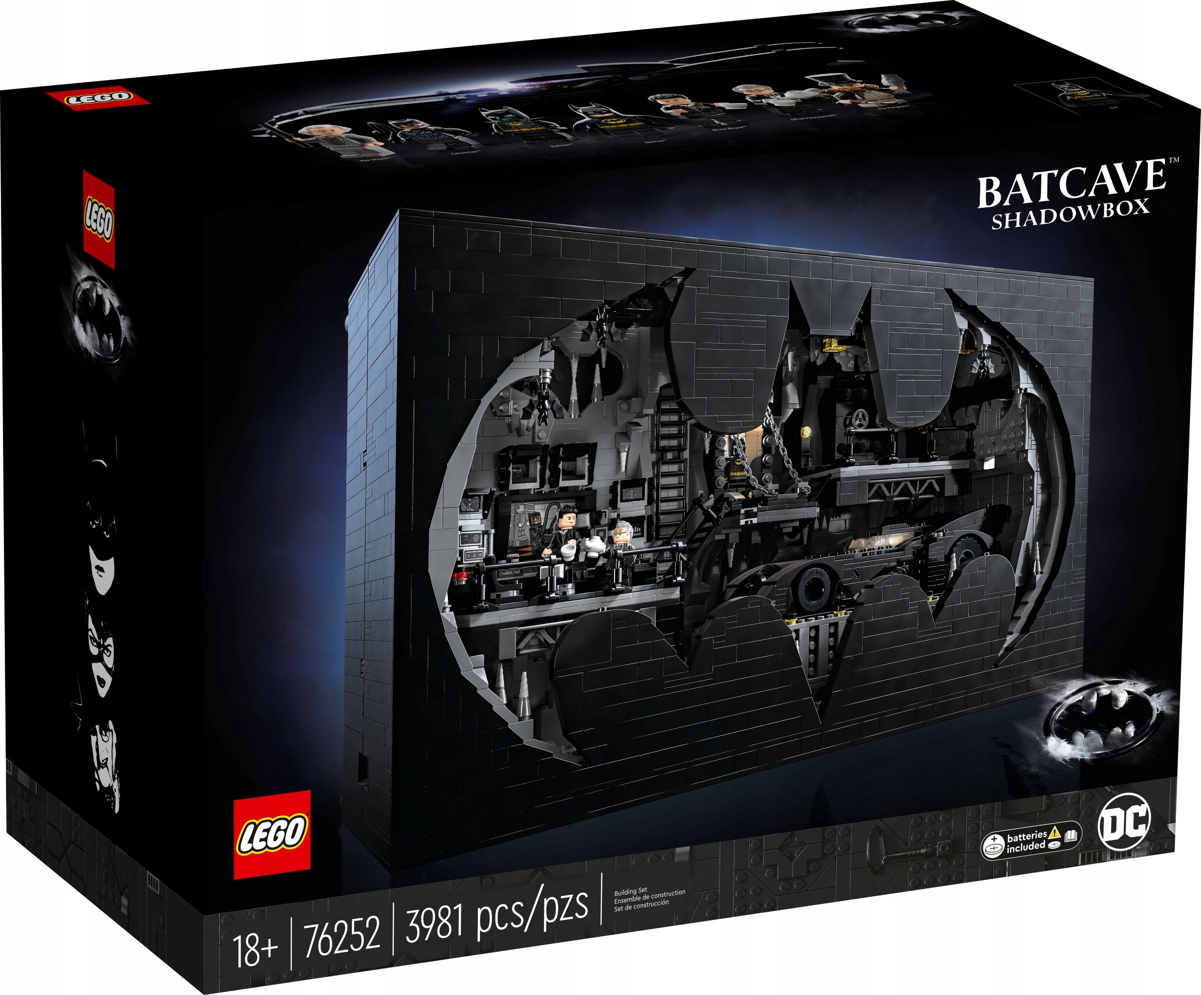 LEGO 76252 DC Batmanova jaskyňa v rámčeku za 780.06EUR - Allegro