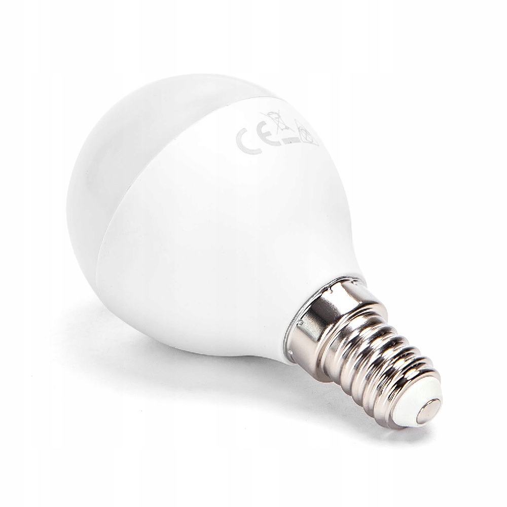 Żarówka E14 LED G45 kulka mała 10W 935Lm 3000K barwa CIEPŁA (313319 ... Żarówka E14 LED G45 kulka mała 10W 935Lm 3000K barwa CIEPŁA (313319 ...