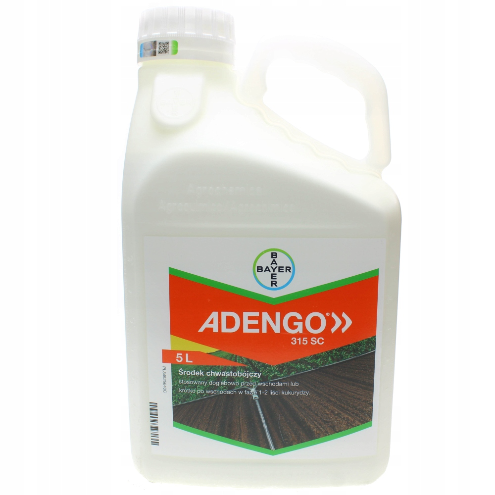 ADENGO 315 SC 5L ŚRODEK CHWASTOBÓJCZY OPRYSK NA CHWASTY W KUKURYDZY (5908229368657) • Cena ...