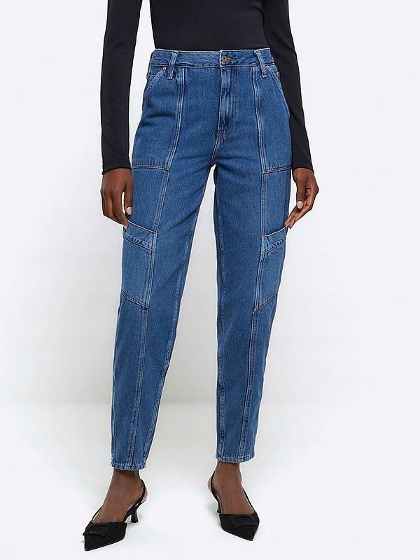 River Island Jeansy Damskie - Niska cena na Allegro
