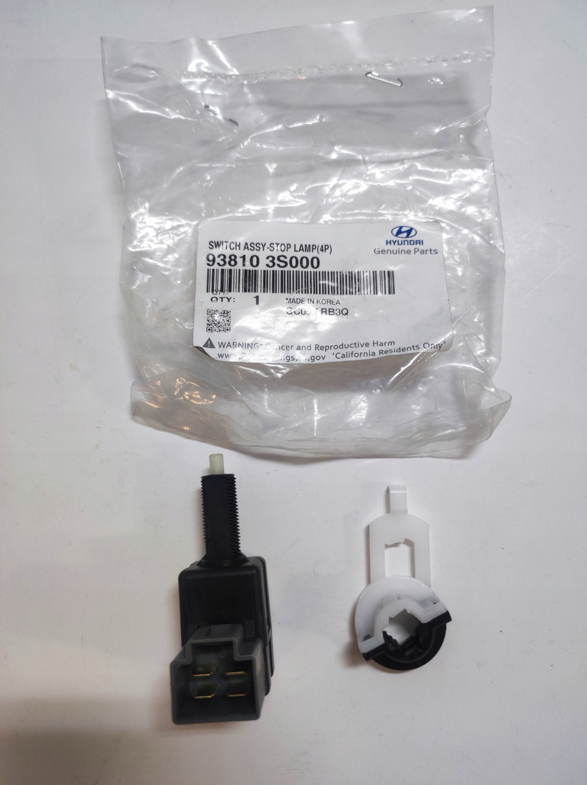 NOWY ORYGINALNY Włącznik stopu 938103S000 93810-3S000 Hyundai KIA za 89 ...