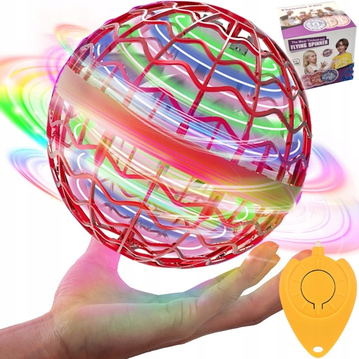 Latający fidget spinner Flynova Pro led świeci (6933178116867) • Cena ...
