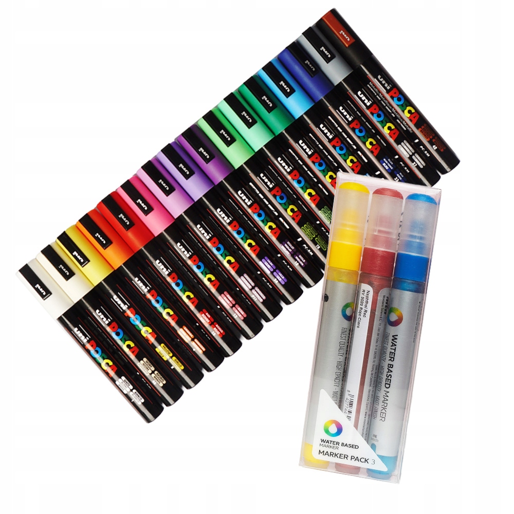 Posca Fixy Sada - Nízká cena na Allegro