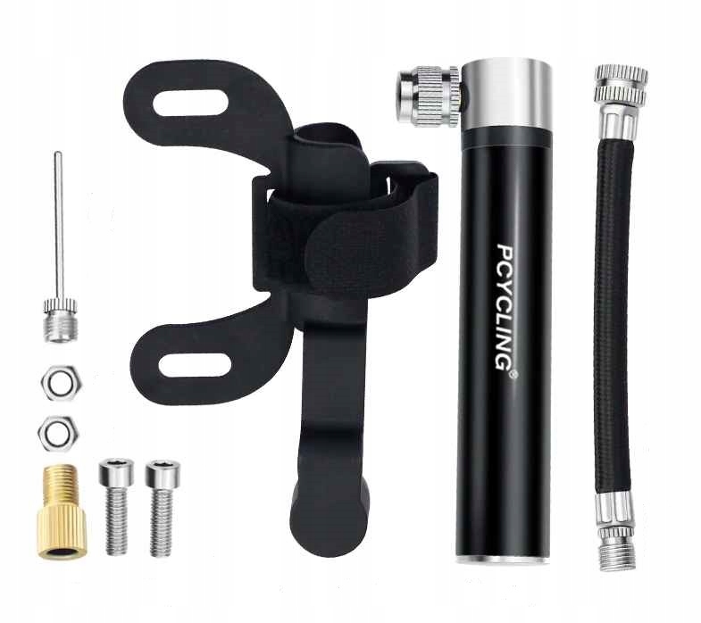 SKUTOČNÁ mini cyklistická pumpa 10 cm s hadičkou 80 g za 11.81EUR - Allegro