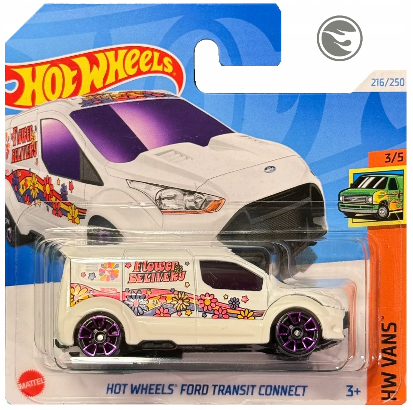 Hot Wheels Ford Transit Connect HW Vans 1:64 TH Treasure Hunt ...