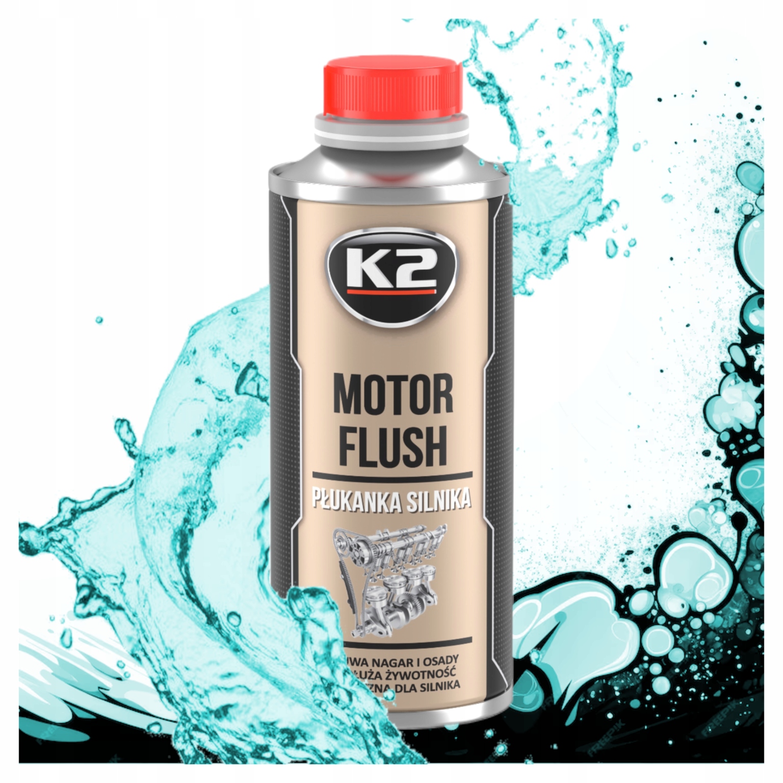 Płukanka Dodatek do Silnika K2 MOTOR FLUSH 250ml Engine Flush 5906534005571 za 10.99PLN z ...