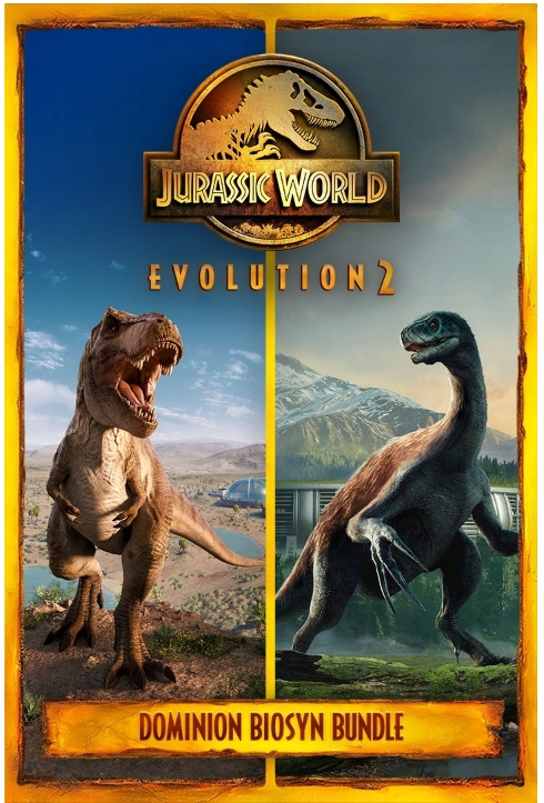 JURASSIC WORLD EVOLUTION 2 DOMINION BIOSYN BUNDLE - Stan: Nowy 249 ...
