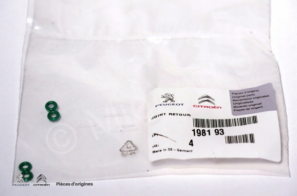 OE PEUGEOT 198193 Oring przelewu systemu Common Rail za 25.80PLN z ...