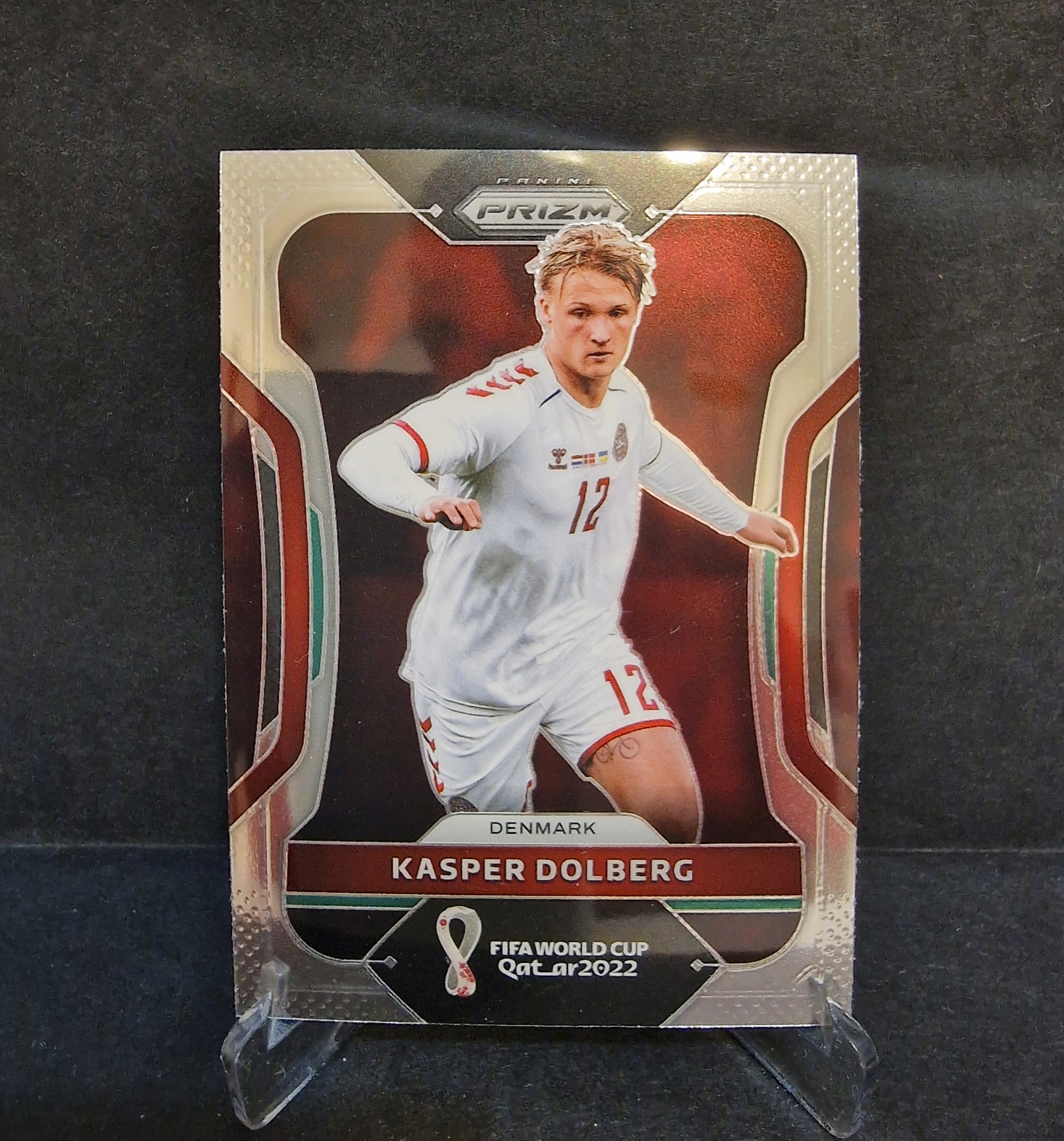 2022 Panini Prizm WC Qatar Kasper Dolberg Denmark /NU1 za 640.00HUF-ért ...