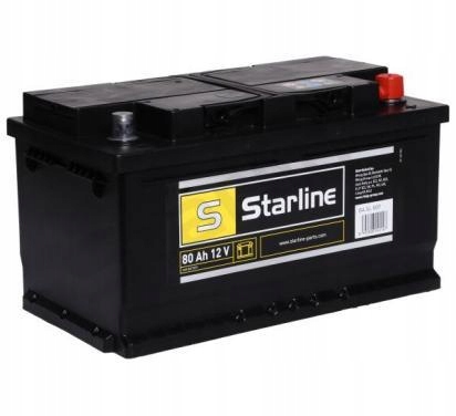 Akumulator Starline 12V 80Ah 740A • Cena, Opinie - Allegro
