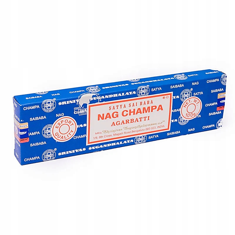 Satya Nag Champa kadzidełka 100g (Indyjskie kadzidła NagChampa pudełko ... Satya Nag Champa kadzidełka 100g (Indyjskie kadzidła NagChampa pudełko ...
