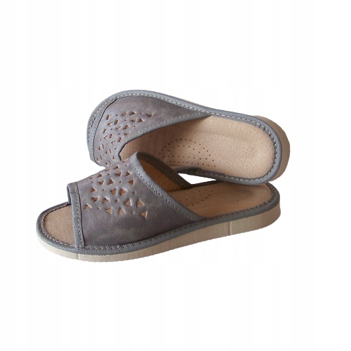 PANTOFLE KLAPKI DAMSKIE SKÓRZANE GÓRALSKIE 36-41 • Cena, Opinie ...