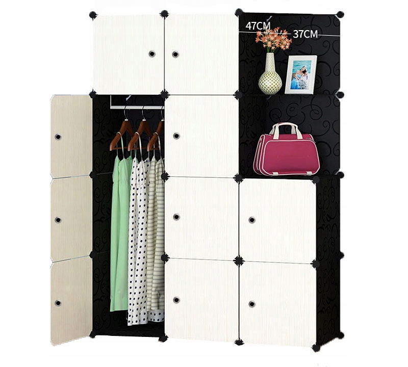 Szafa MAXXLLC MAXX LLC 110 x 147 x 47 cm czarny • Opinie - Allegro