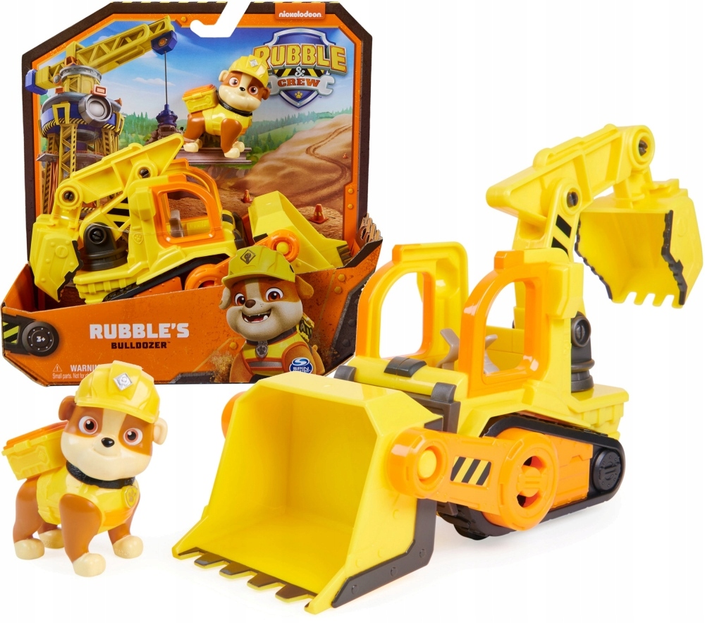 Rubble & Crew, Rubble's Buldozer Toy Truck s pohyblivými časťami a ...