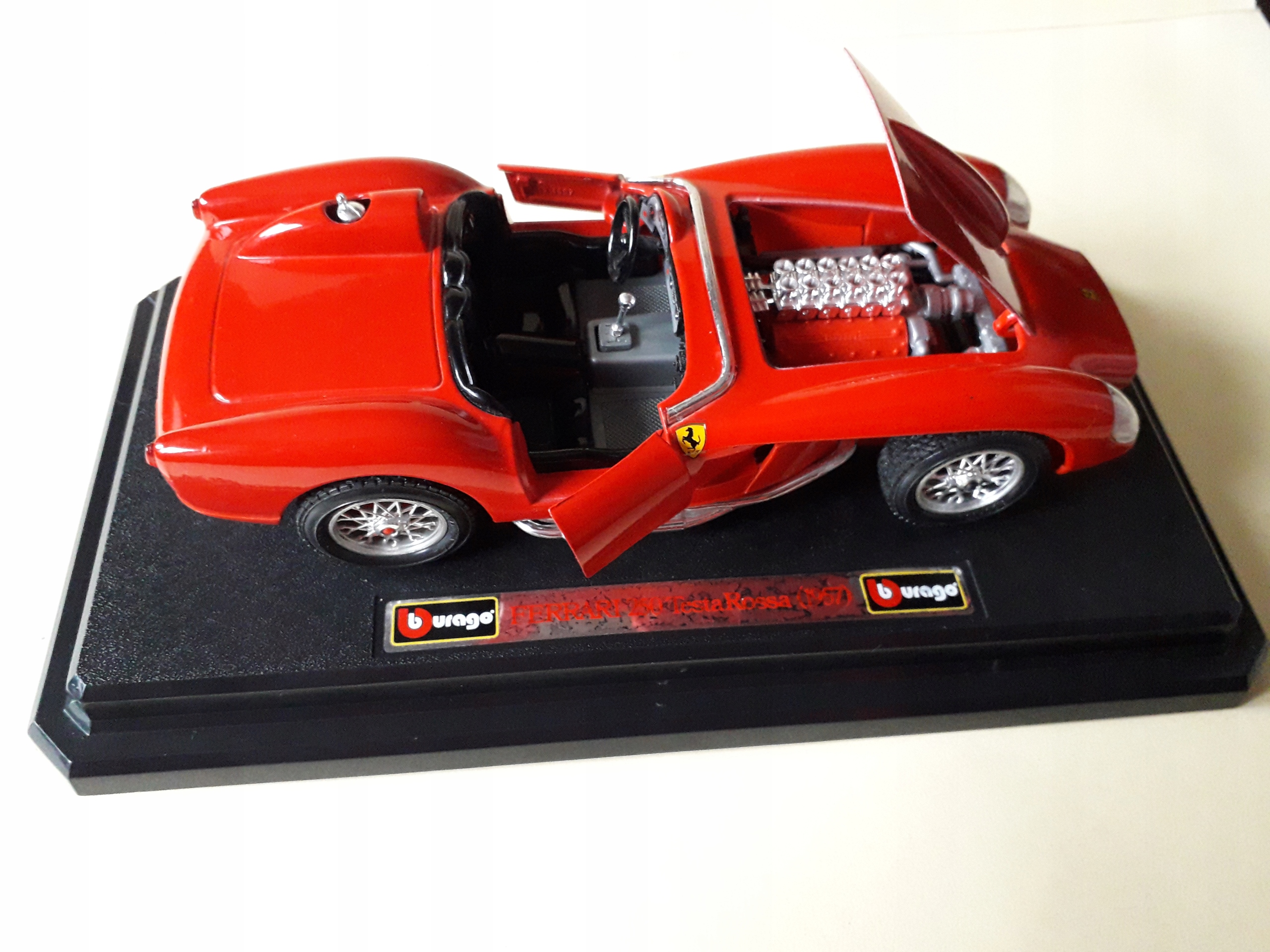 Ferrari 250 Testa Rossa 1957 Bburago 12921201881 - Allegro.pl