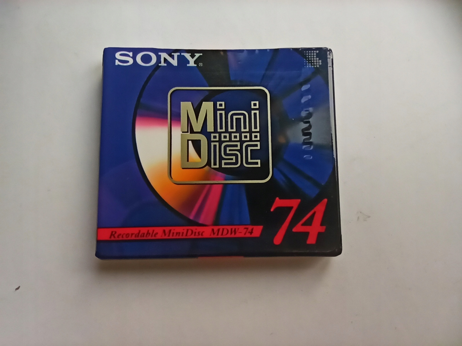 MiniDisc MD SONY MDW -74 A Japan 1ks za 264 Kč - Allegro