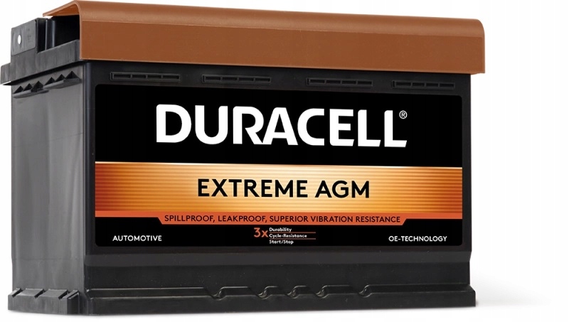 Akumulator Duracell EXTREME AGM DE70 12V 70Ah 760A Start Stop za 1029 ...