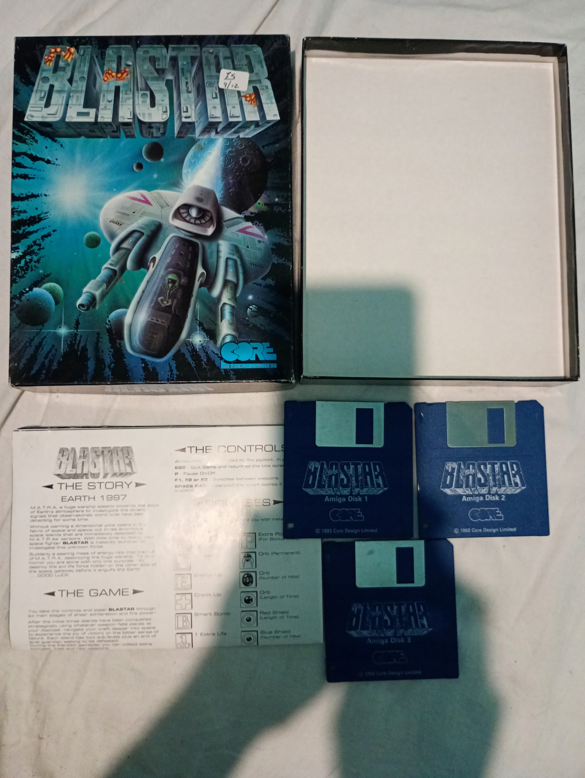BLASTAR BIG BOX AMIGA ENG - Stan: Używany 179.00PLN - Sklepy, Opinie, Ceny w Allegro