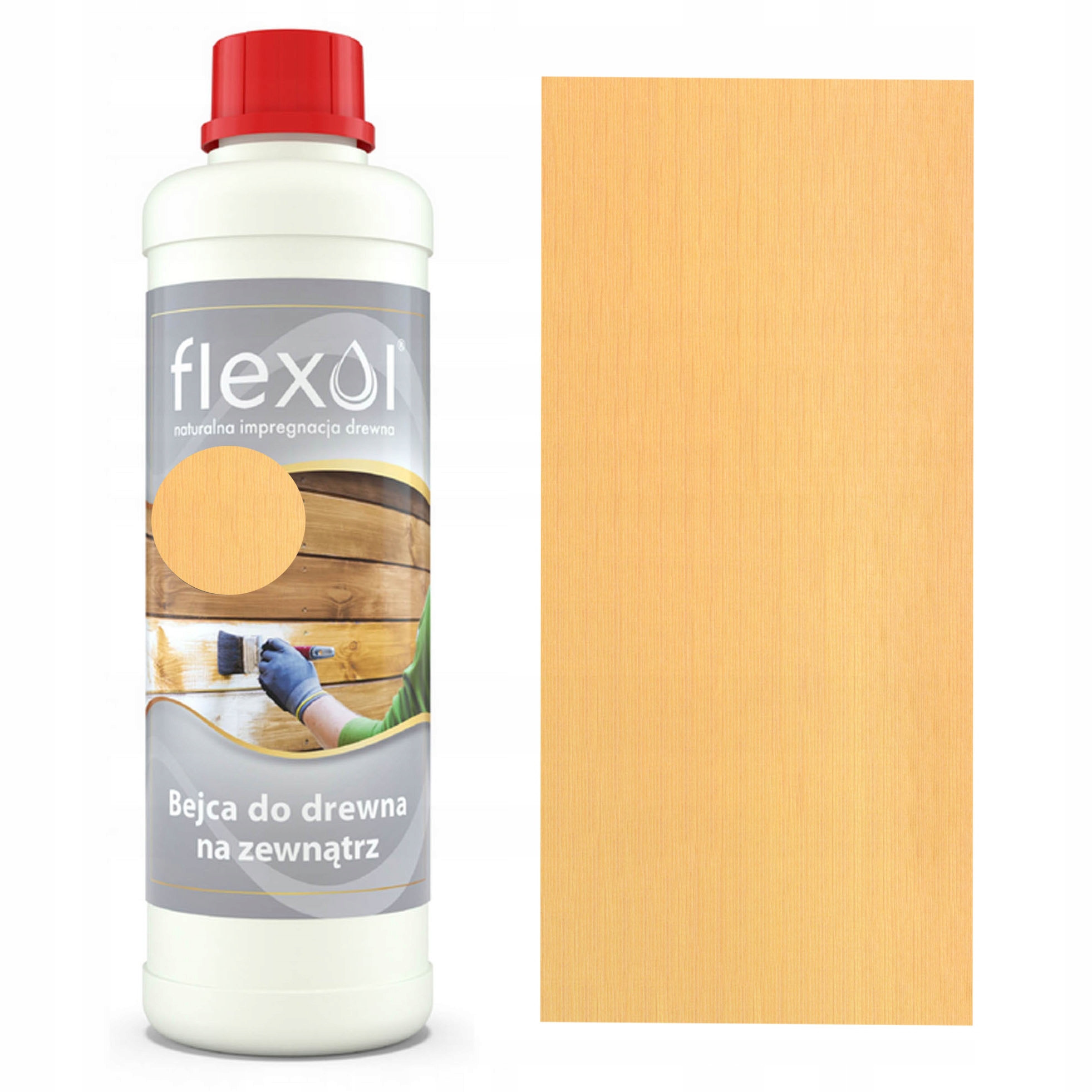 Bejca Flexol wodna 0,5 l żółcień • 25.90PLN • Bejce, Lakierobejce ...